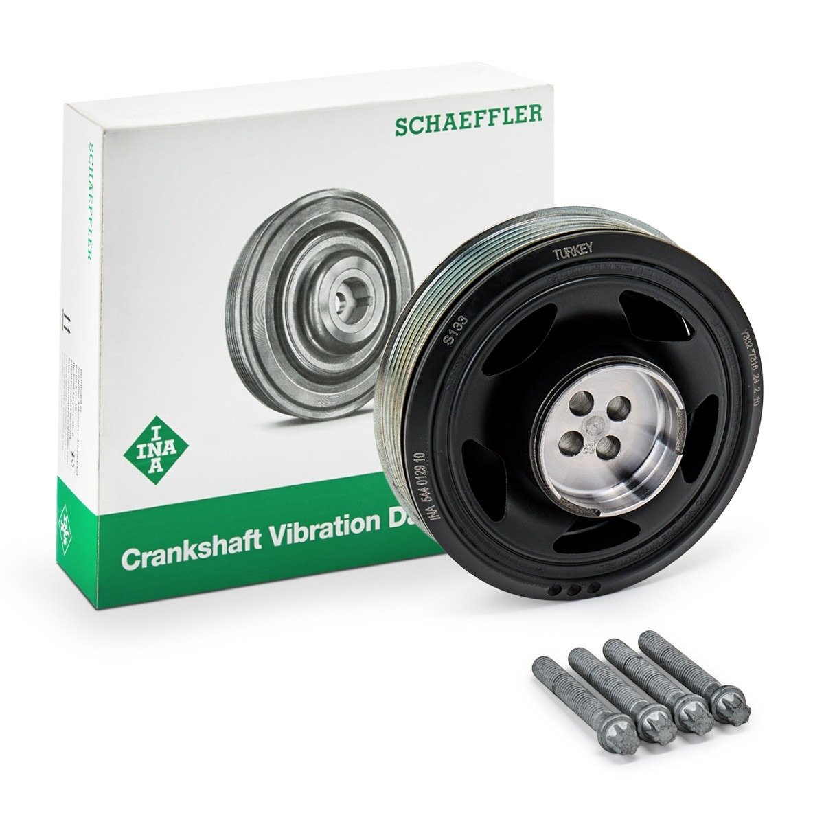 INA Crankshaft Vibration Damper – Engine Harmonic Balancer Kit - MINI ...